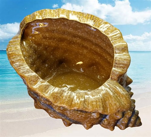 LARGE CONCH SHELL TIKI BOWL - LIMITED EDITION