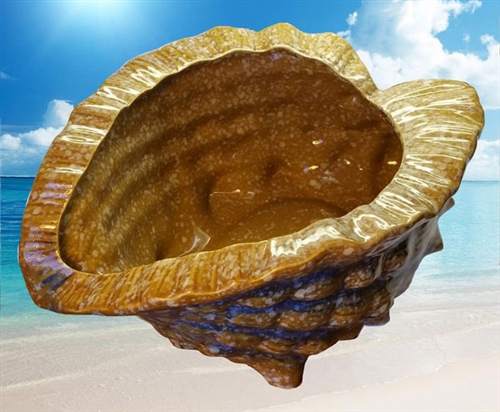 LARGE CONCH SHELL TIKI BOWL - LIMITED EDITION